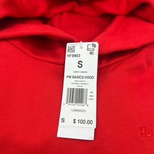 adidas | Sweaters | Adidas Pharrell Williams Basics Hoodie Vivid Red ...